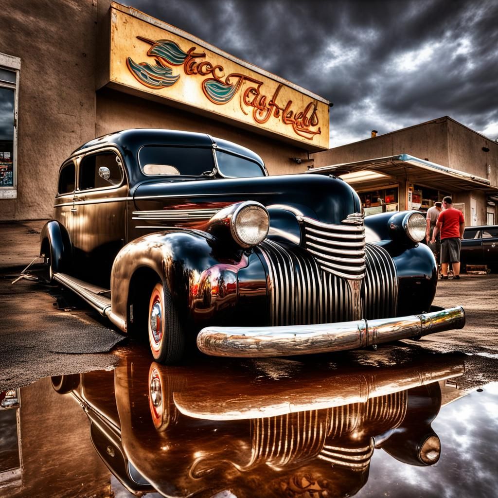 1939 chevy. - AI Generated Artwork - NightCafe Creator