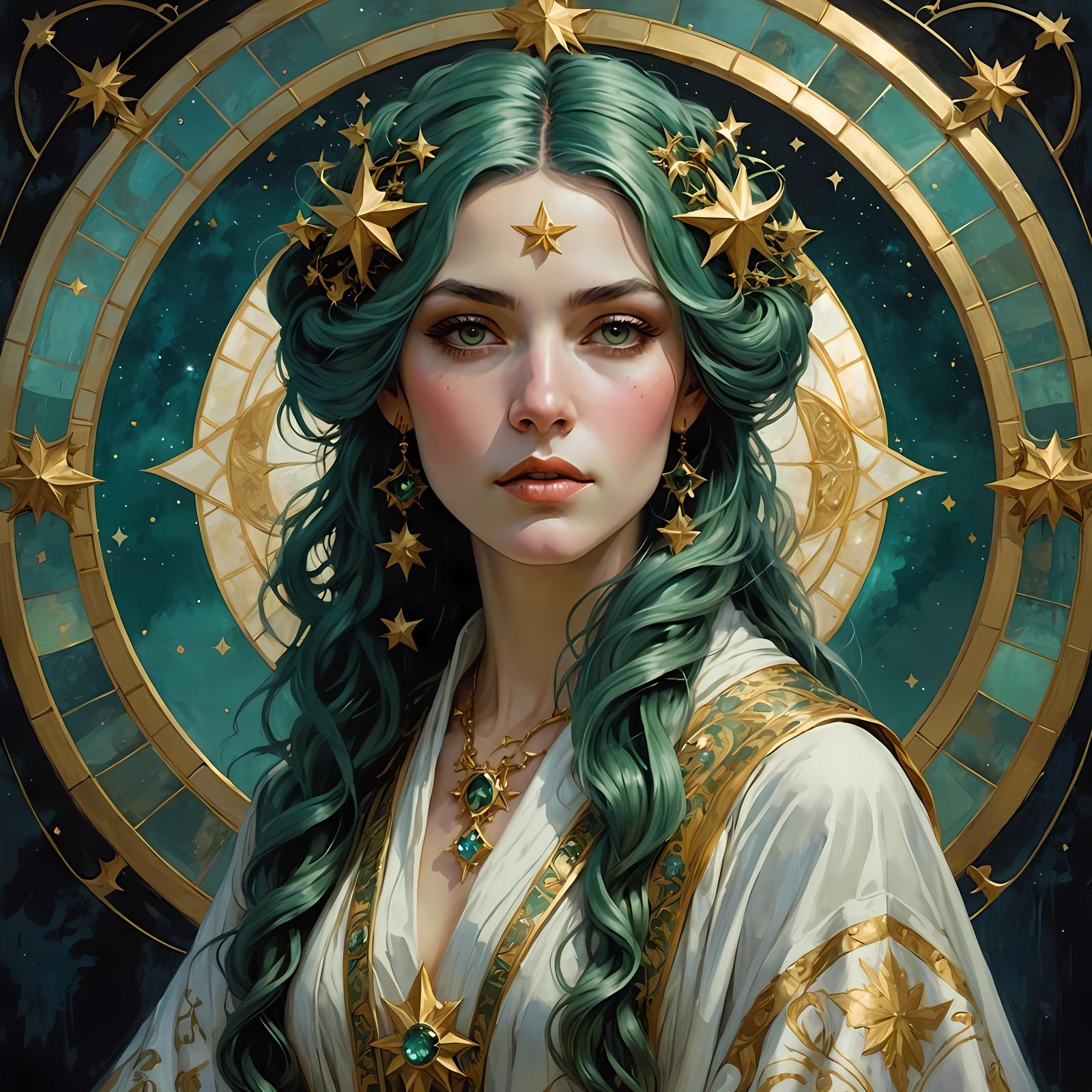 ::Star Goddess Series:: - AI Generated Artwork - NightCafe Creator