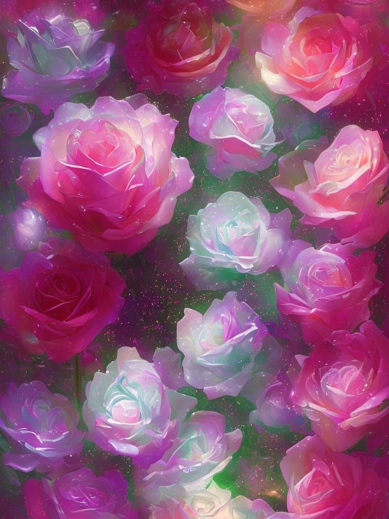 Rose - AI Generated Artwork - NightCafe Creator