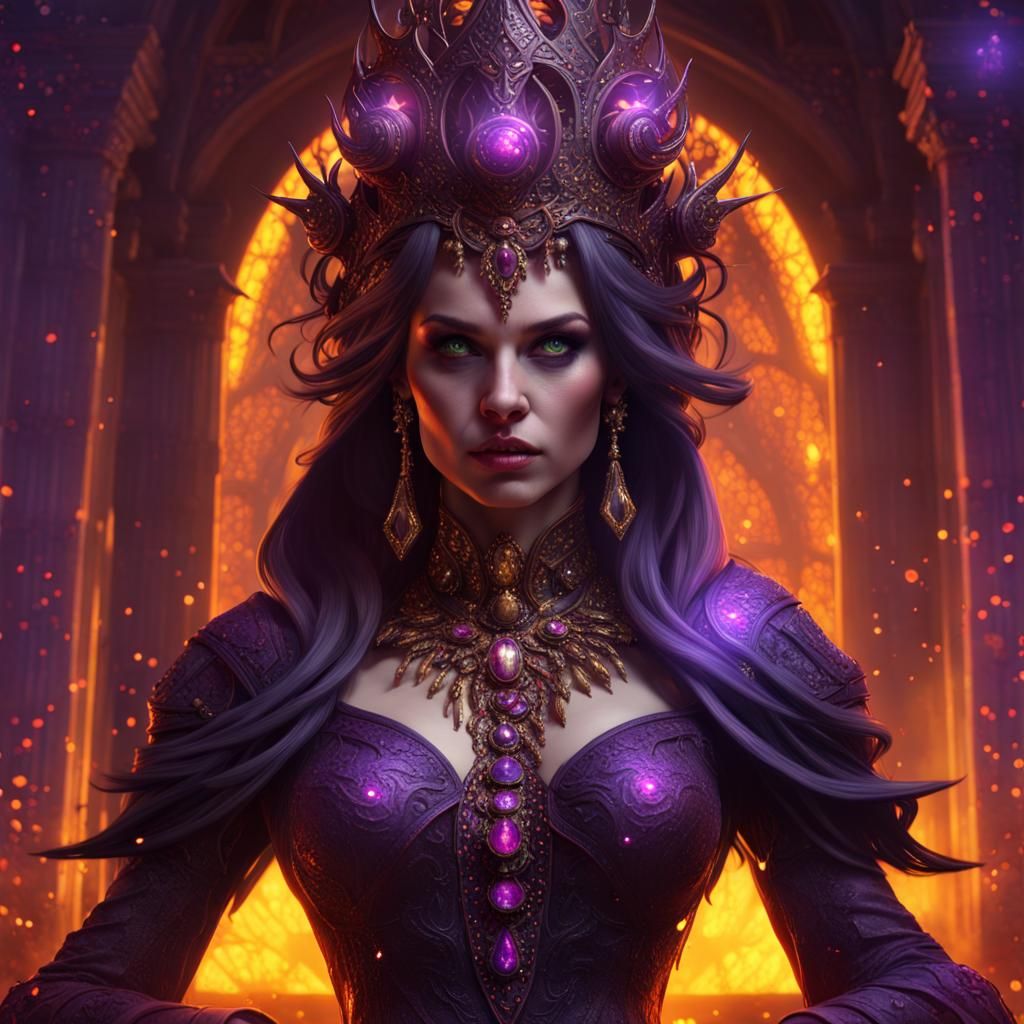 cruel, evil empress - AI Generated Artwork - NightCafe Creator