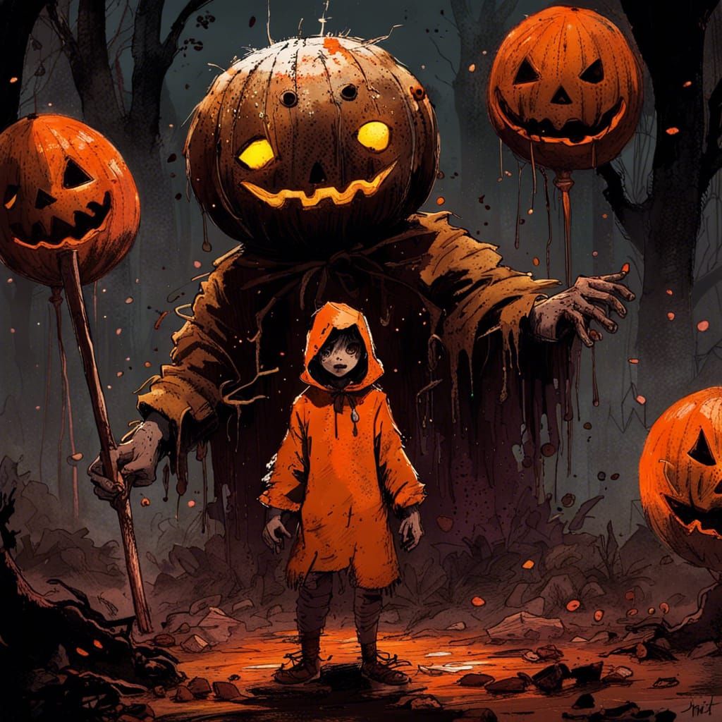 Happy Halloween - AI Generated Artwork - NightCafe Creator