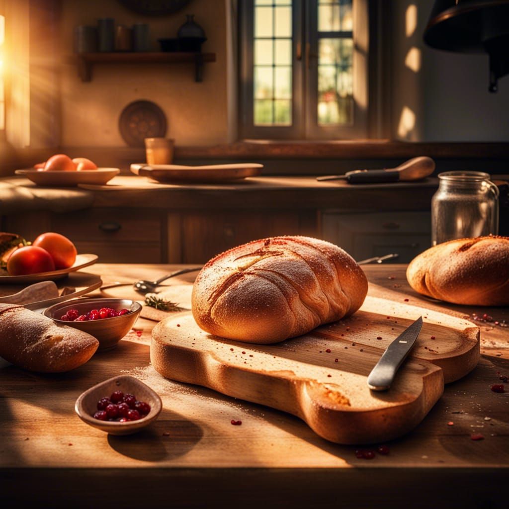 Bread Time - AI Generated Artwork - NightCafe Creator