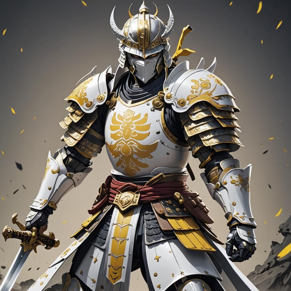 White Spirit Knight - AI Generated Artwork - NightCafe Creator