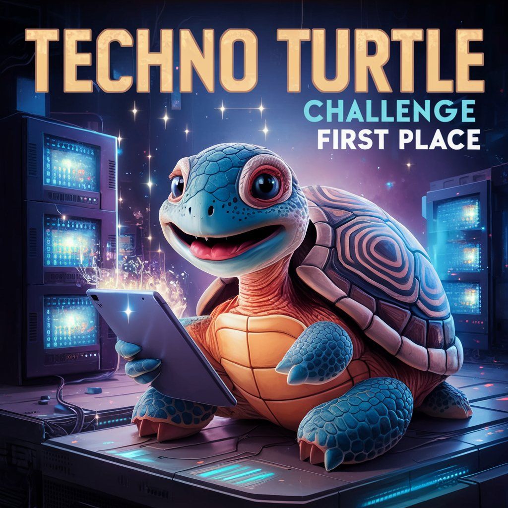 Techno Turtle Challenge First Place Winner 🥇 - AI Generated Artwork ...