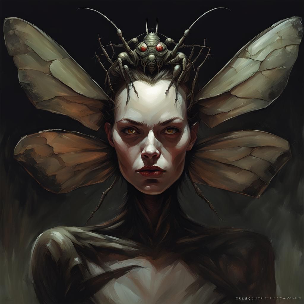 Bug queen - AI Generated Artwork - NightCafe Creator