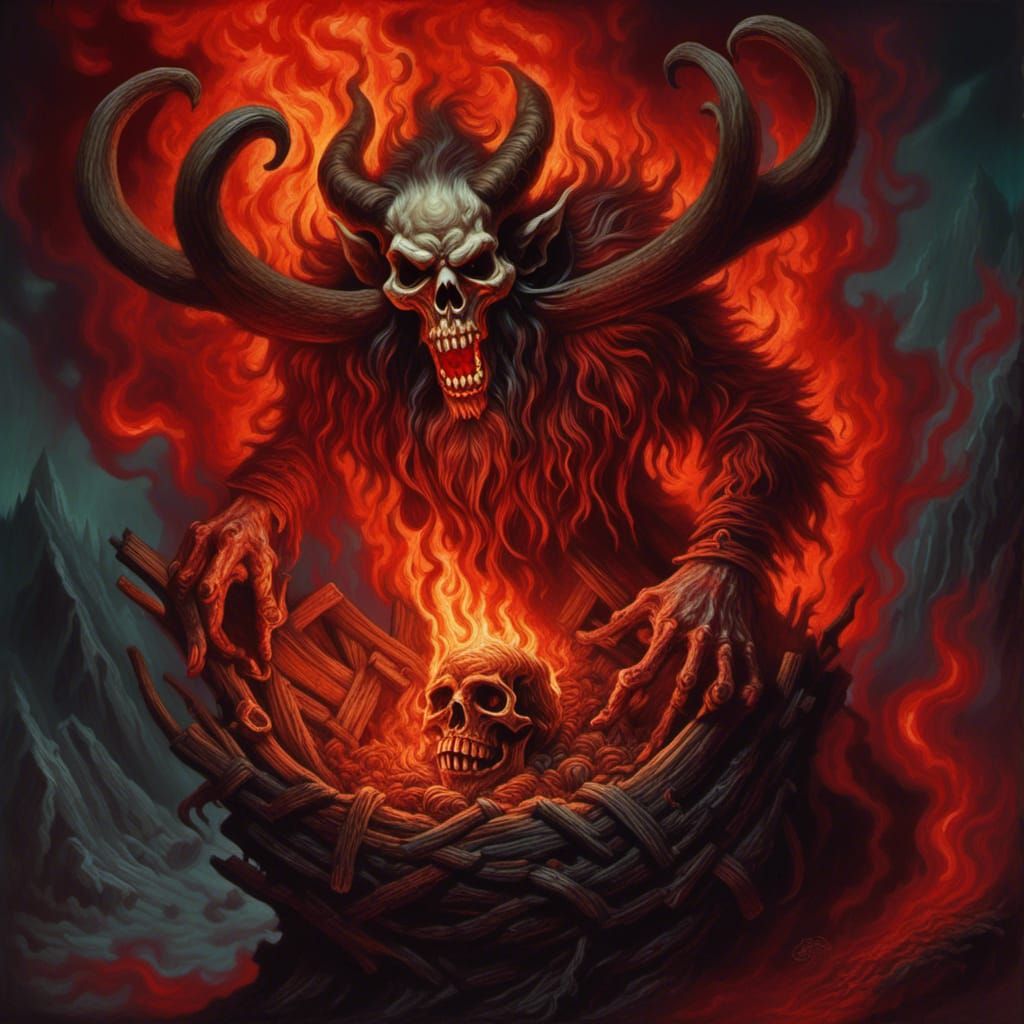 Yule Burner - AI Generated Artwork - NightCafe Creator