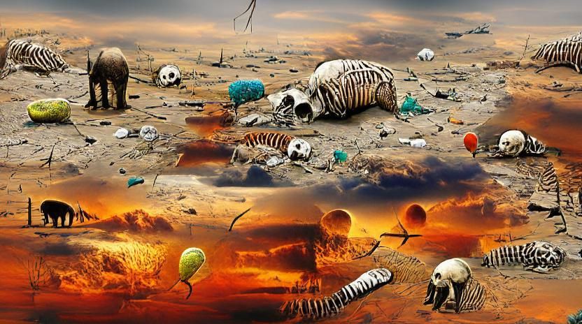 Anthropocene extinction 27 - the end of life as we know it - AI ...