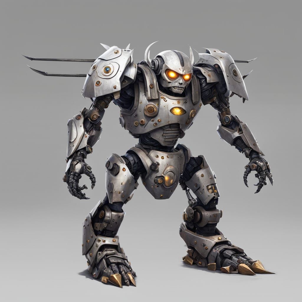 Hunter killer robot - Cybernetic Warrior Angel Robot