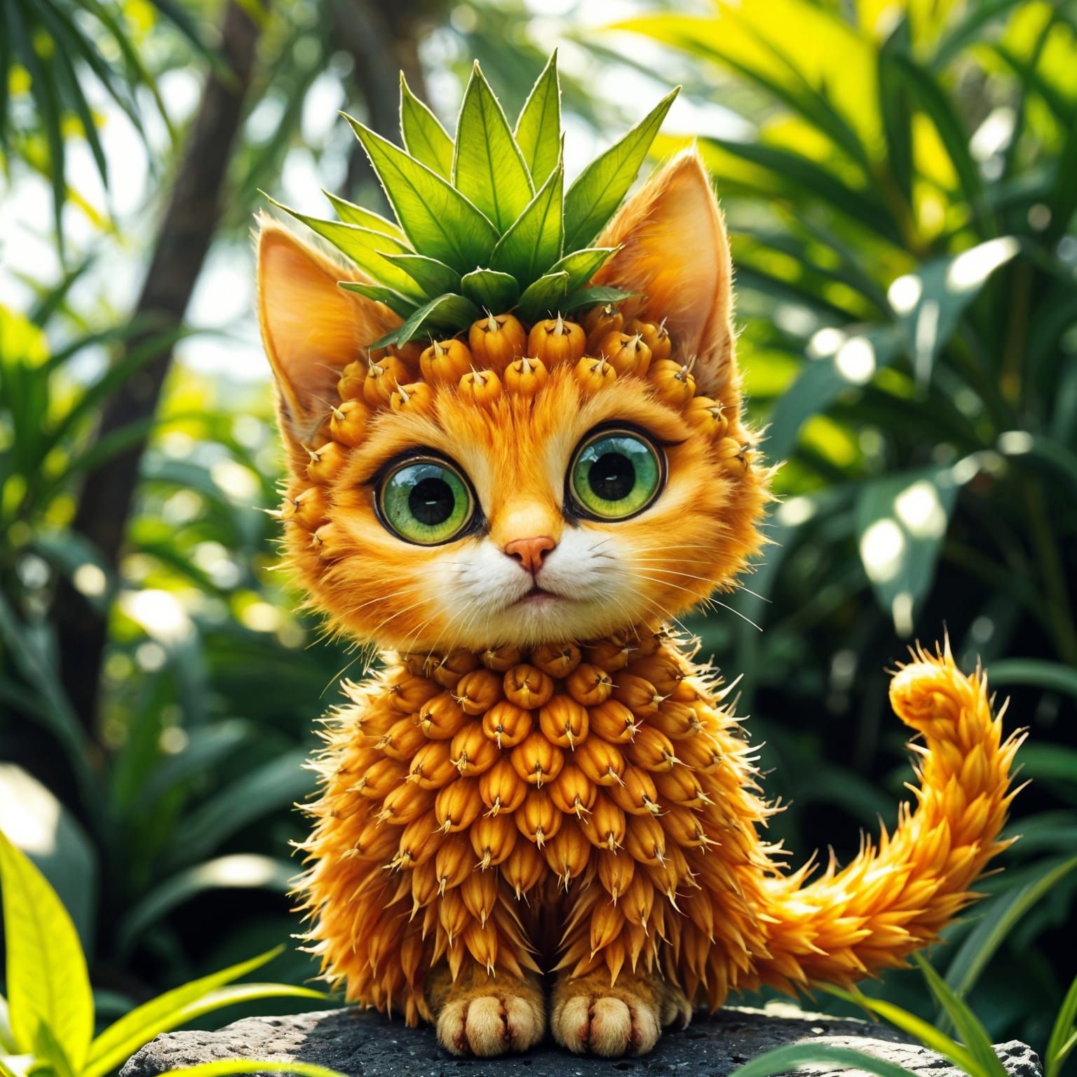 Behold the Pineapple Cat - Behold the Pineapple Cat