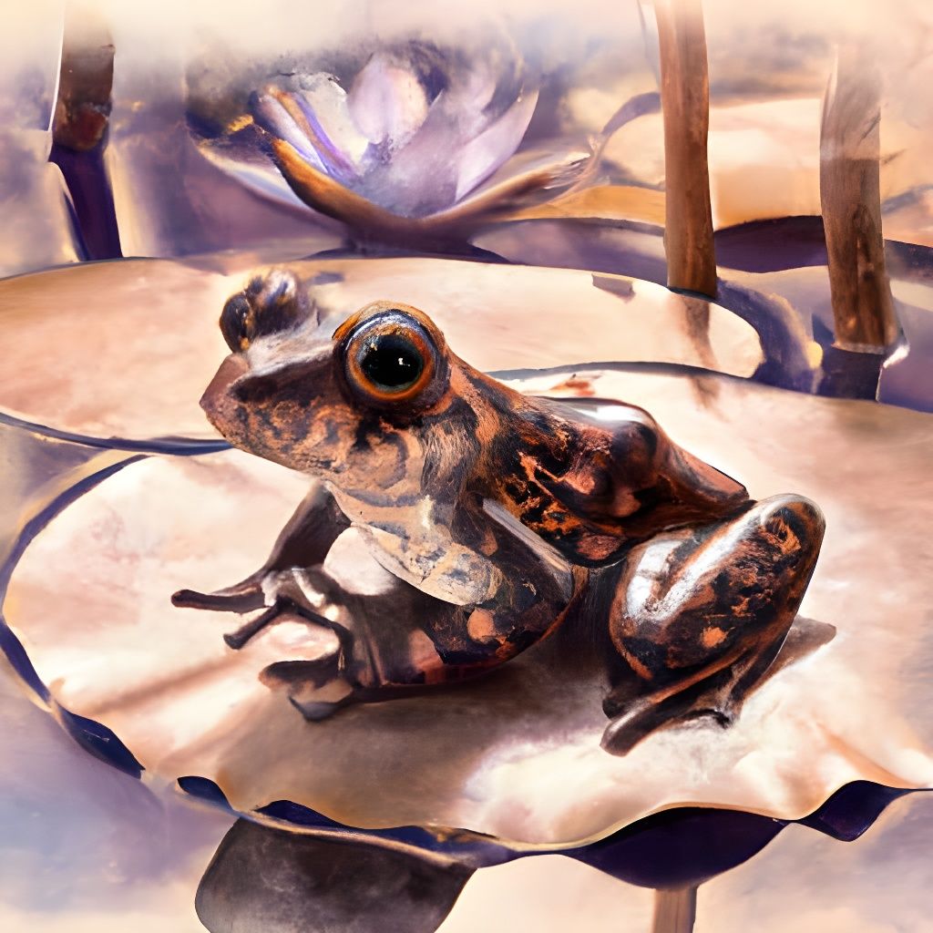 Frog - AI Generated Artwork - NightCafe Creator