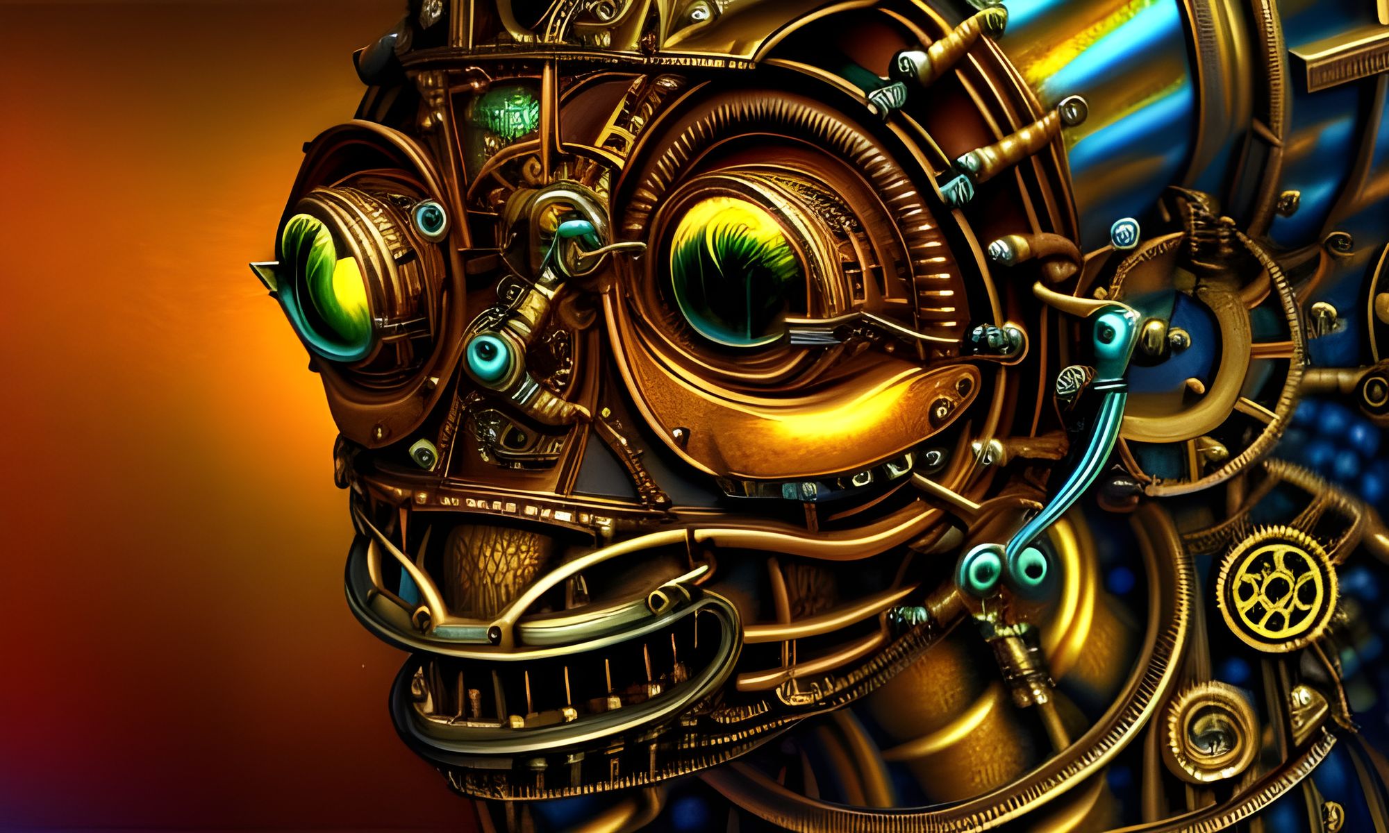 "INSANE"...Psychedelic SteamPunk Fractal (V2-3) : r/nightcafe