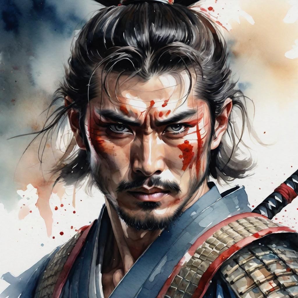 Samurai Warrior - AI Generated Artwork - NightCafe Creator