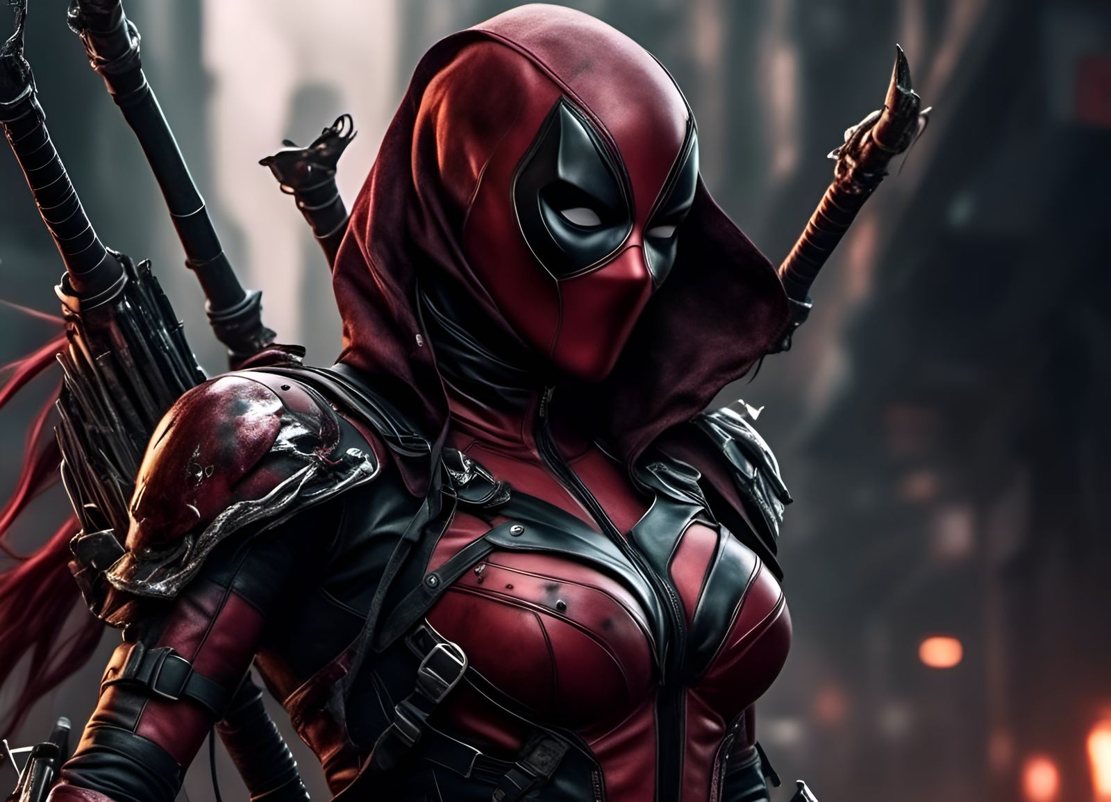 Lady Deadpool Wallpaper