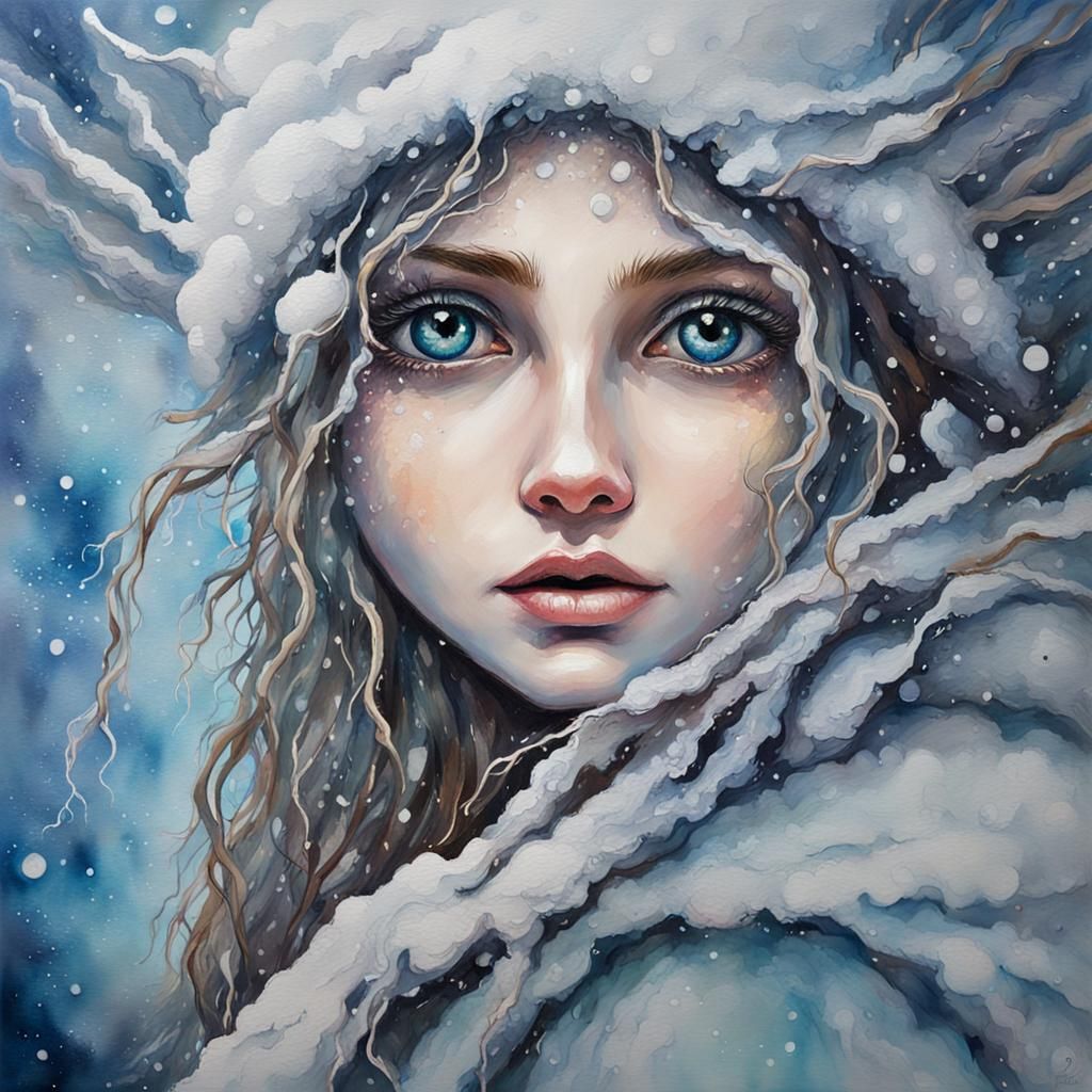 Winter sprite - AI Generated Artwork - NightCafe Creator