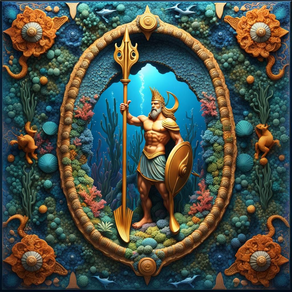 Poseidon - AI Generated Artwork - NightCafe Creator