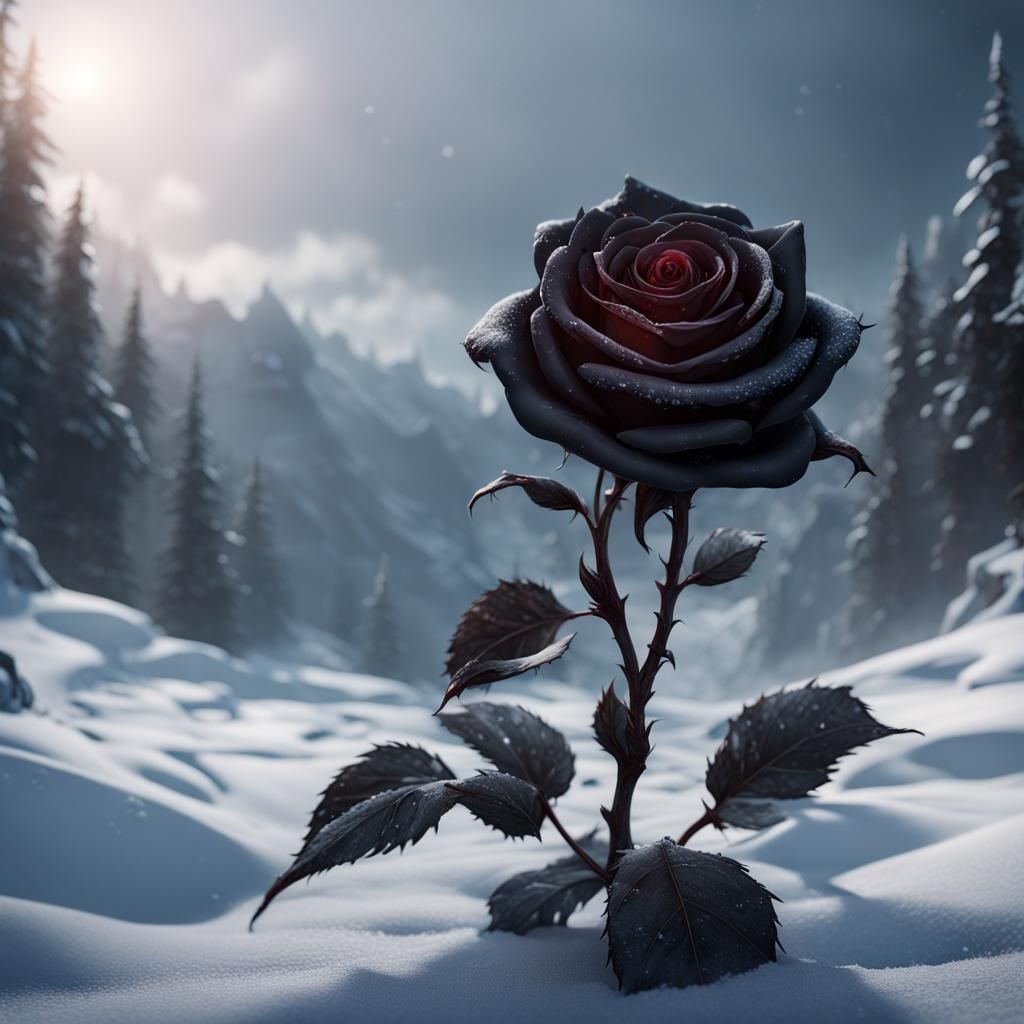 Rose - AI Generated Artwork - NightCafe Creator