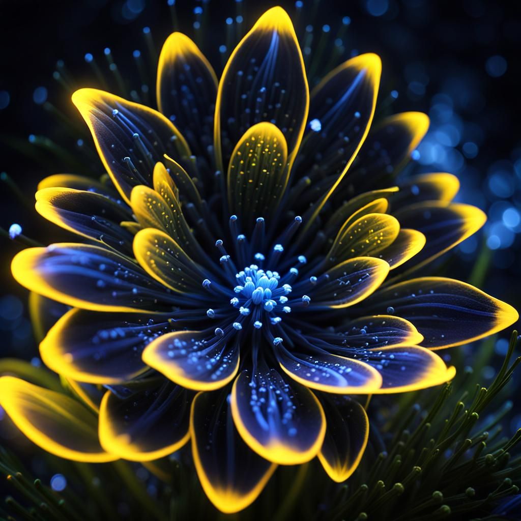 Nightflower - AI Generated Artwork - NightCafe Creator