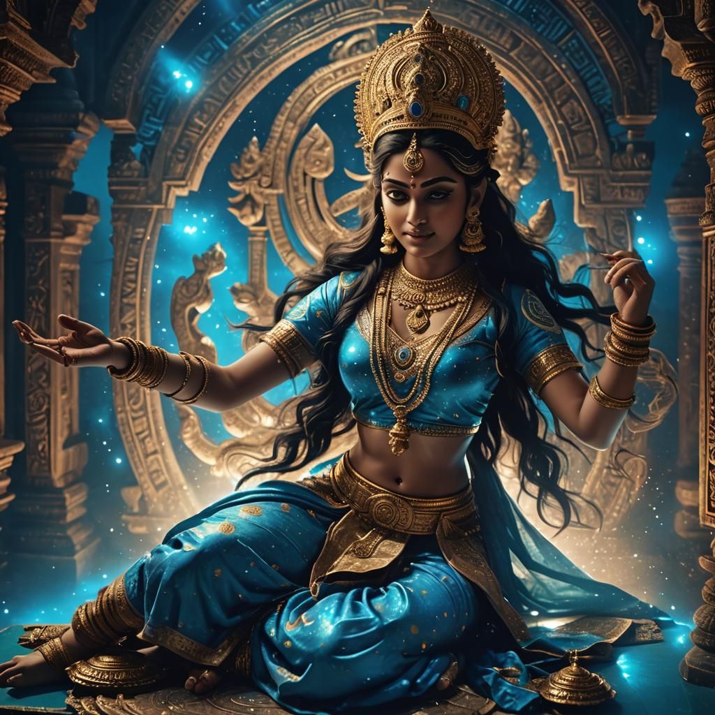 Beautiful Apsara - AI Generated Artwork - NightCafe Creator