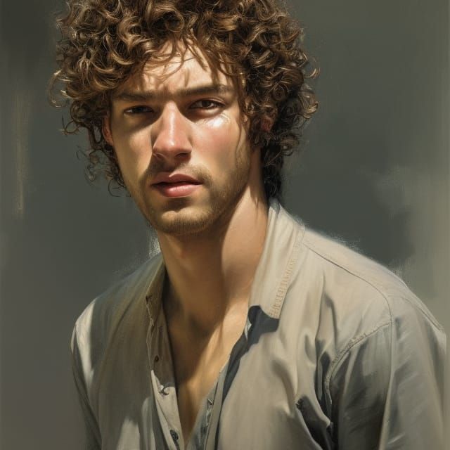 A Young Man - AI Generated Artwork - NightCafe Creator