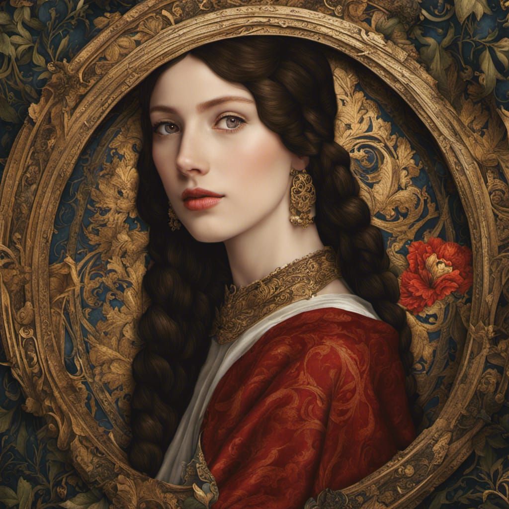 Show me the most beautiful and adventurous medieval person in the world ...