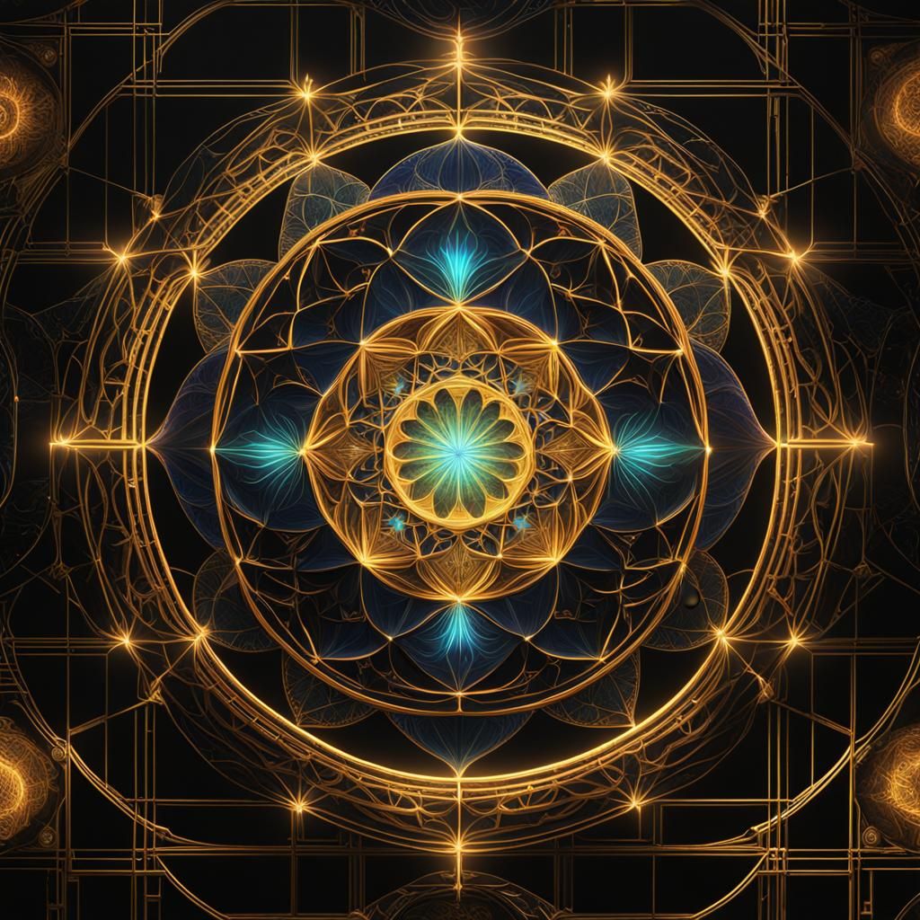 Geometry - AI Generated Artwork - NightCafe Creator