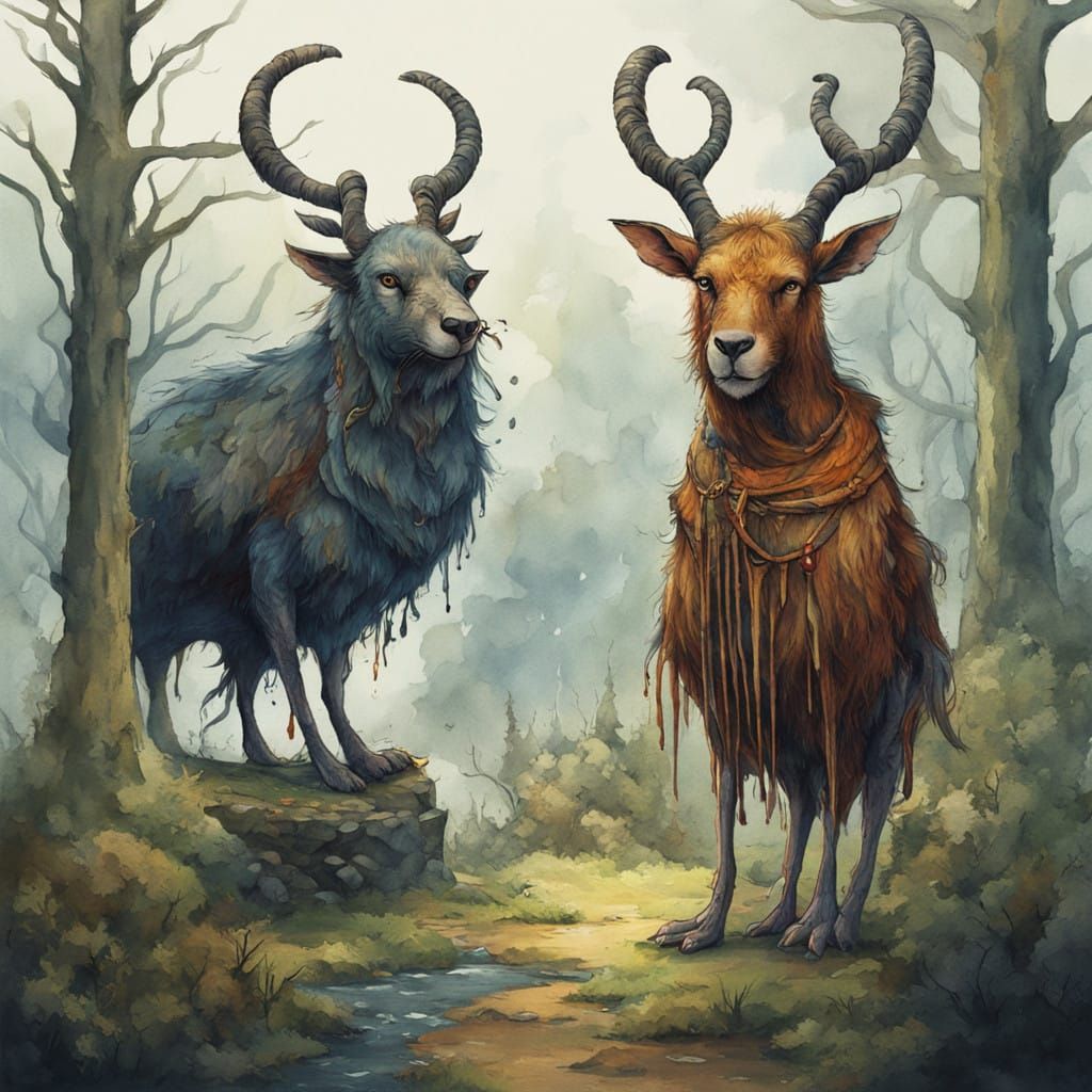 Irish folklore of the shape-changing pooka #1