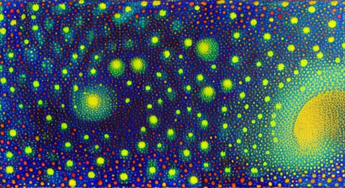 Kinetic Pointillism - AI Generated Artwork - NightCafe Creator