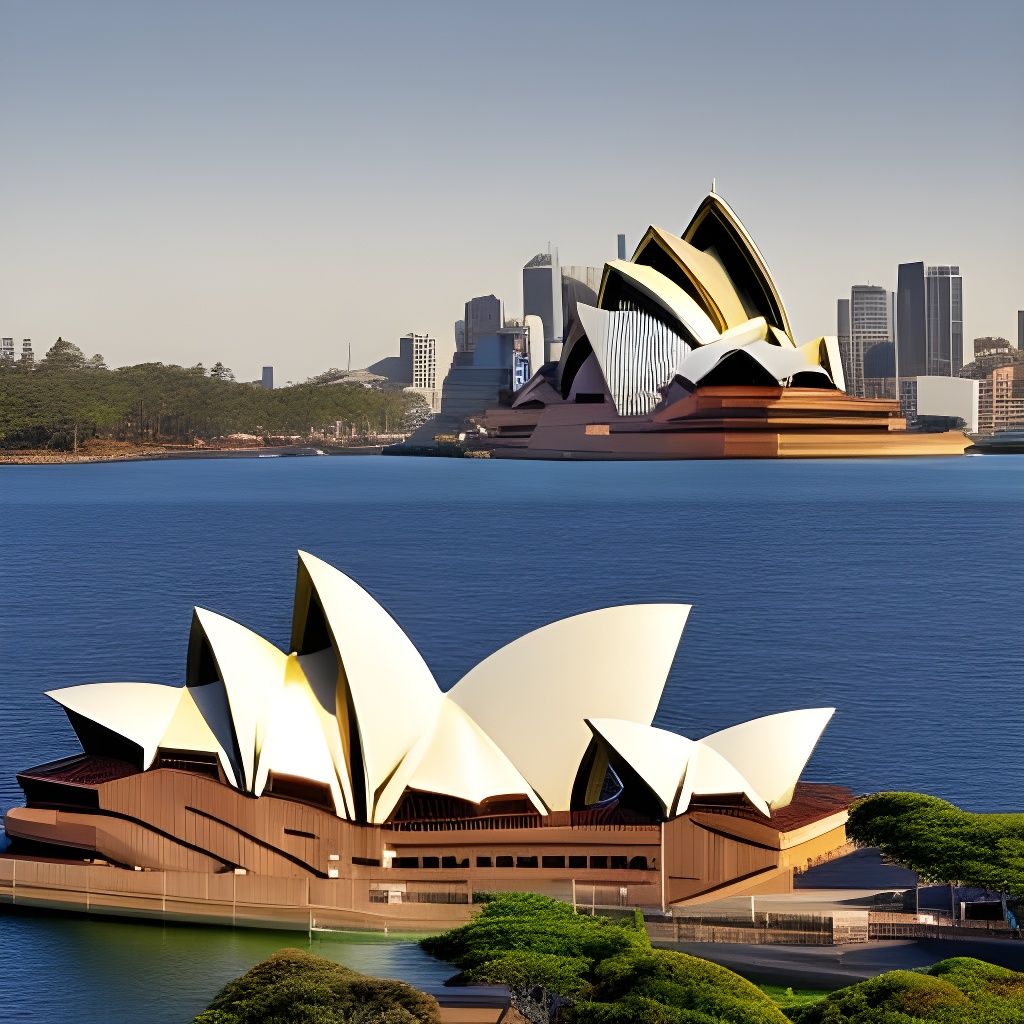 So many Opera Houses! - AI Generated Artwork - NightCafe Creator