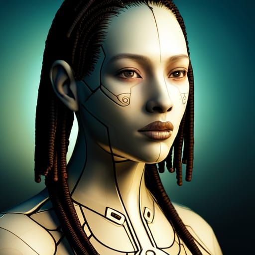 Mechanical Woman - AI Generated Artwork - NightCafe Creator