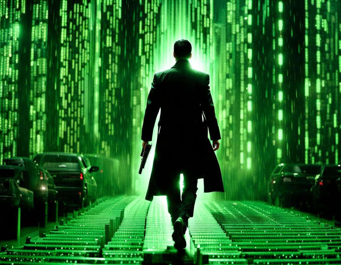 Enter the Matrix - AI Generated Artwork - NightCafe Creator