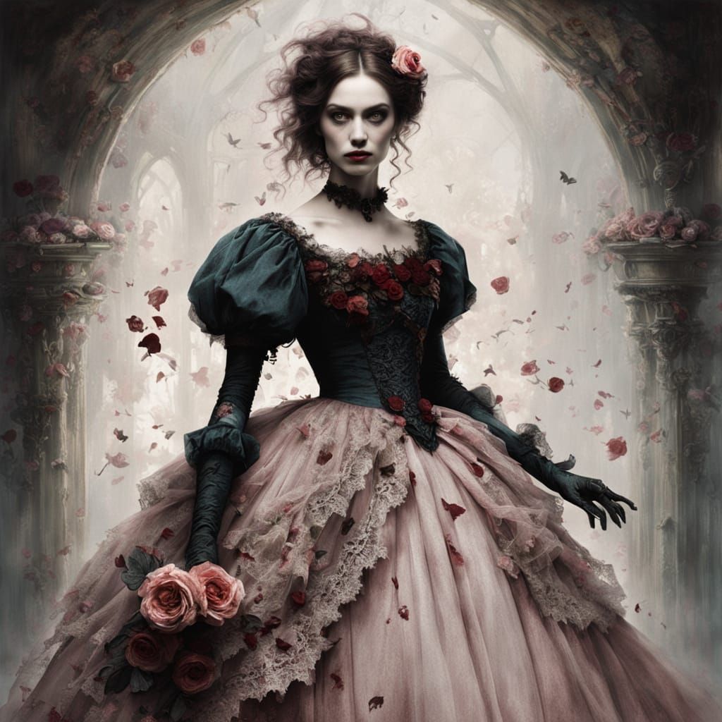 Cursed Dance - Ethereal Ballerina Dances Amidst Macabre Trap...