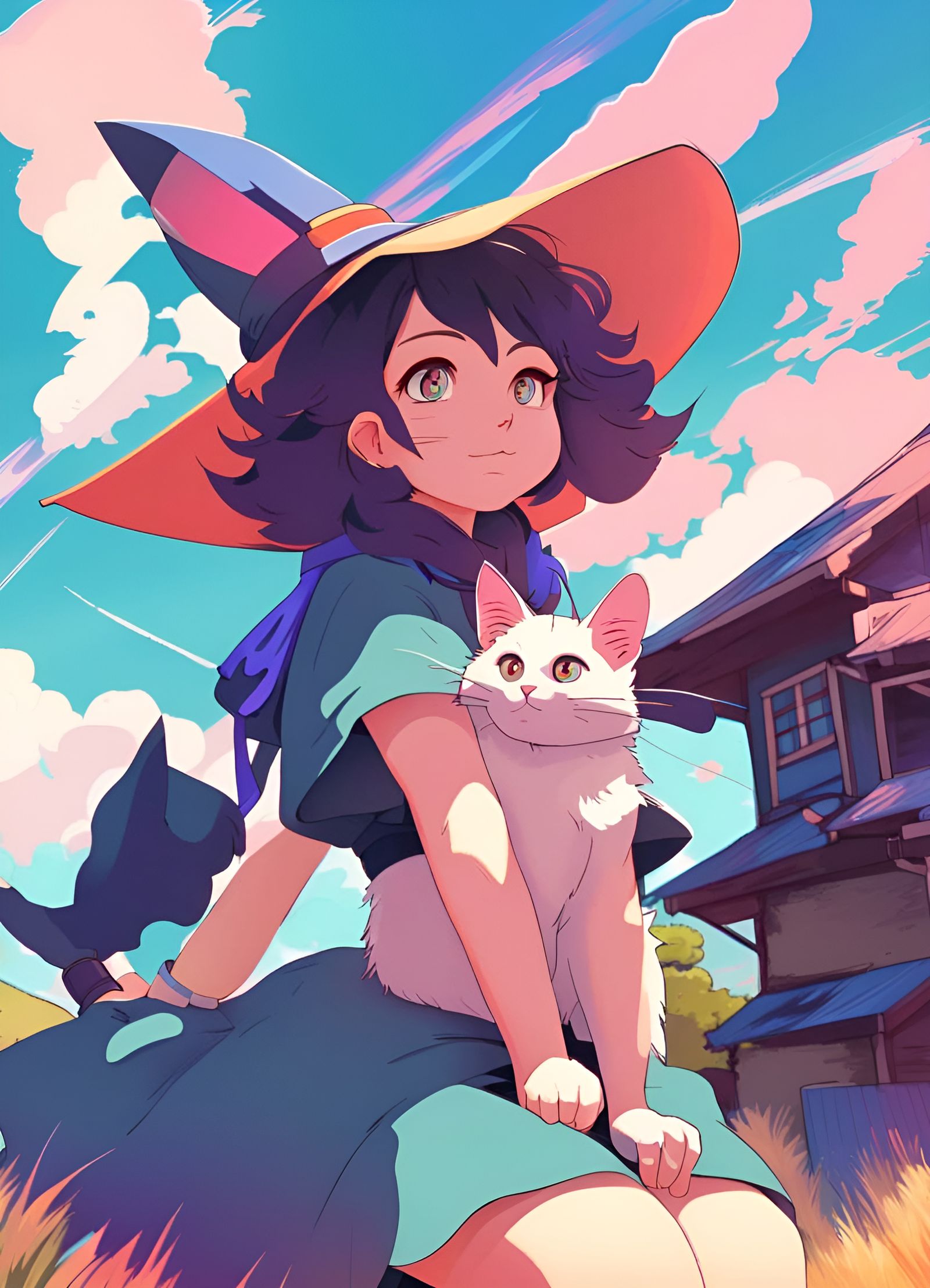 Witch in Training - AI Generated Artwork - NightCafe Creator