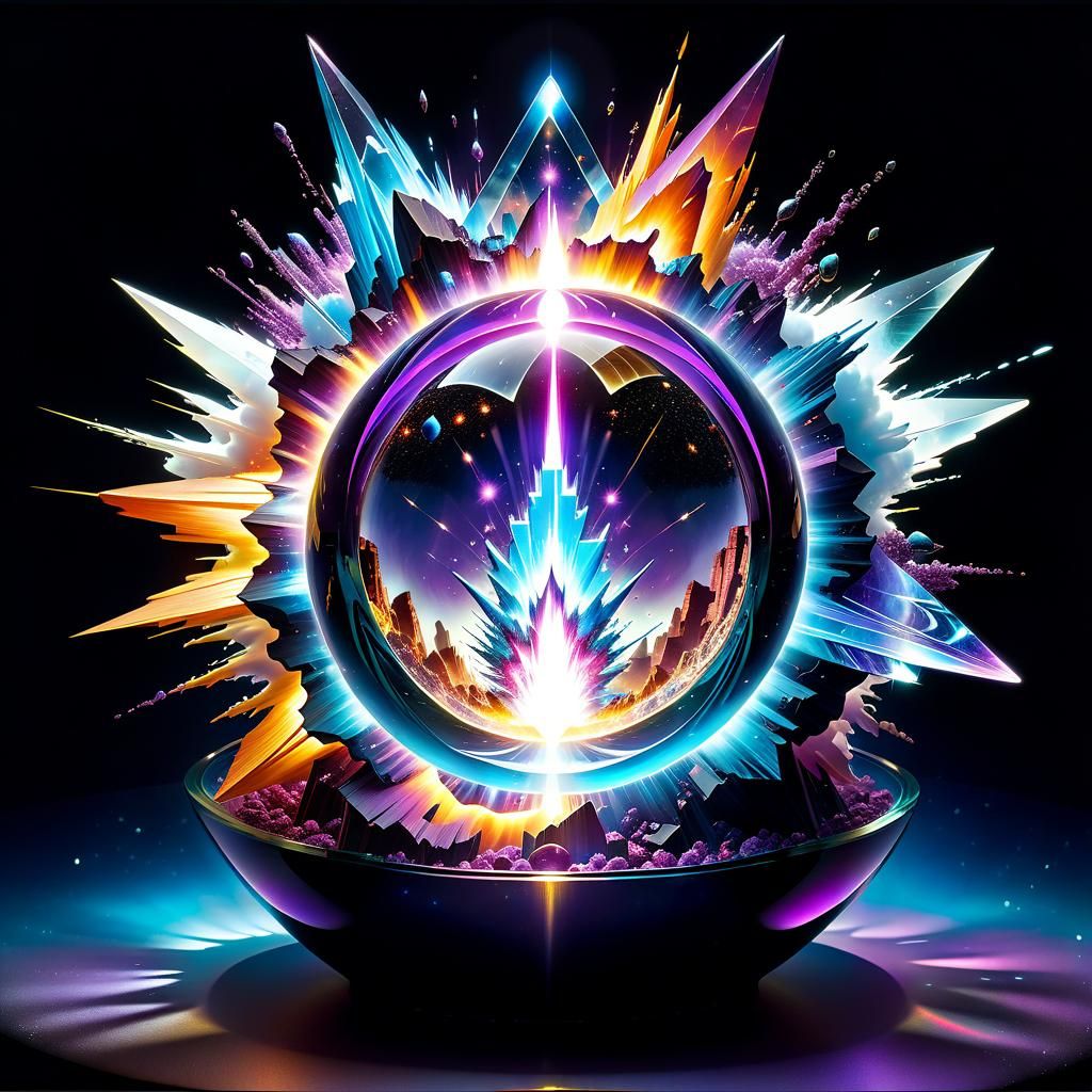 Chemical Reaction - AI Generated Artwork - NightCafe Creator