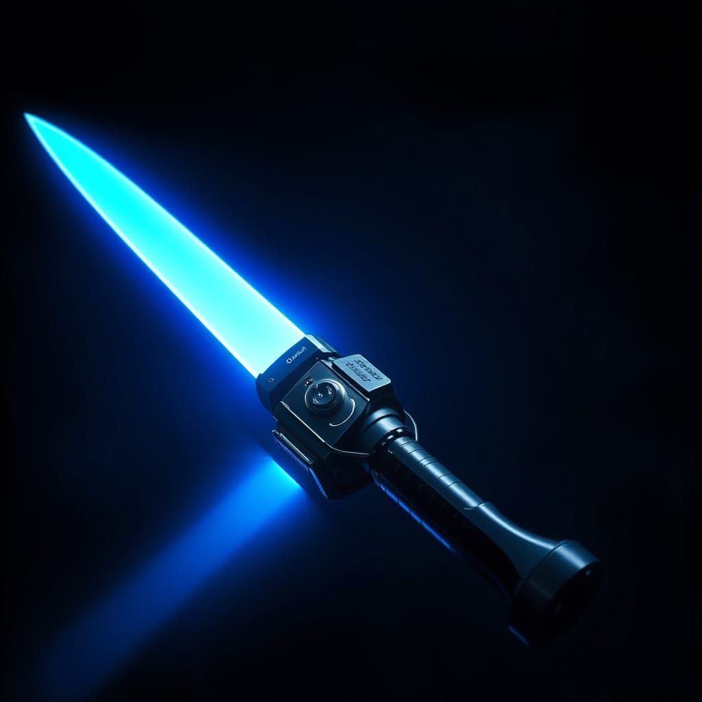 New Star Wars Knife Lightsaber - Electric Blue Lightsaber in...