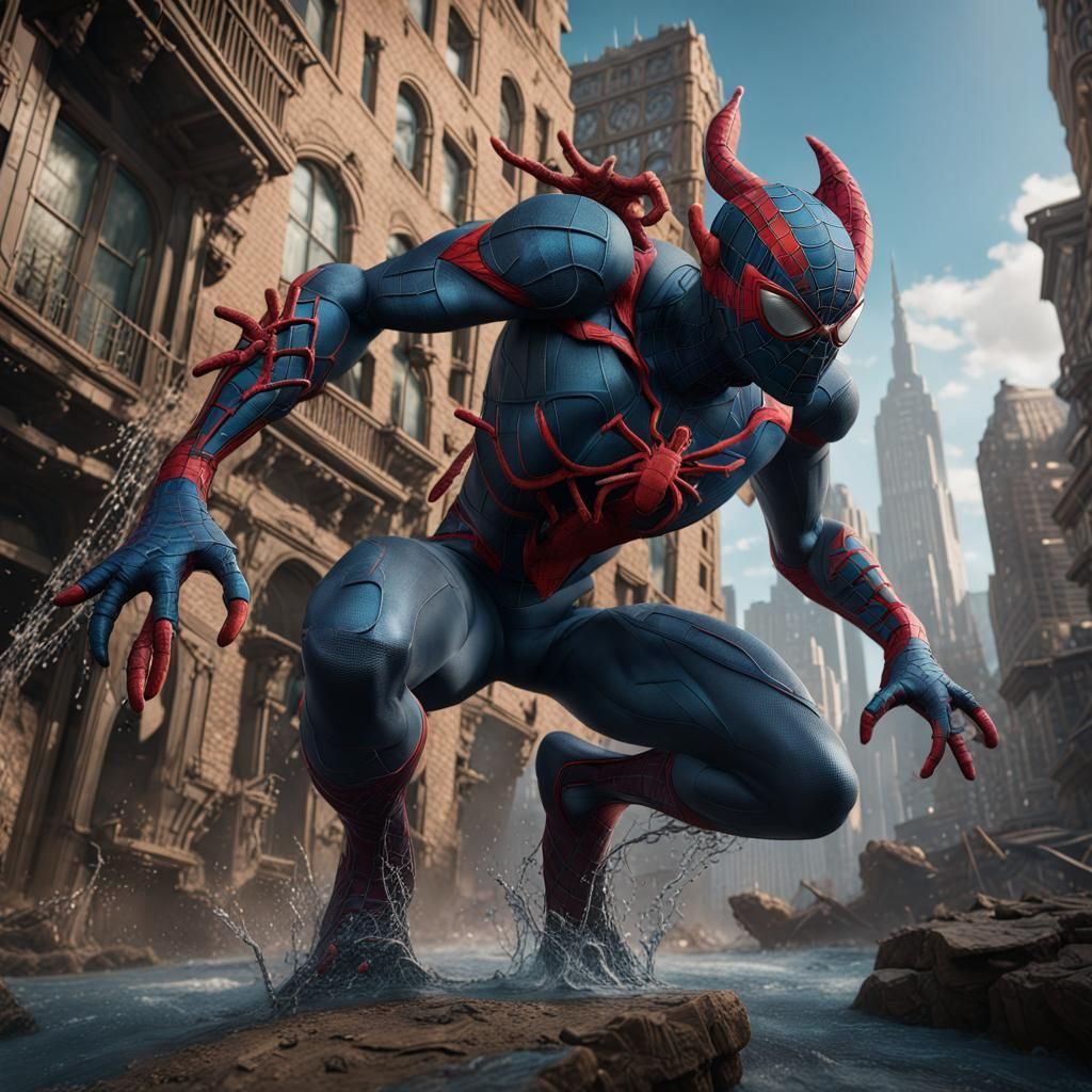 Spiderman - AI Generated Artwork - NightCafe Creator