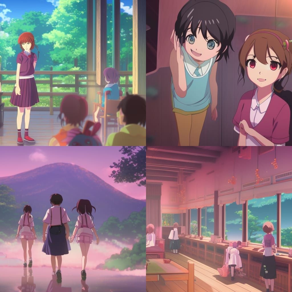 Doki Doki Literature Club - AI Generated Artwork - NightCafe Creator