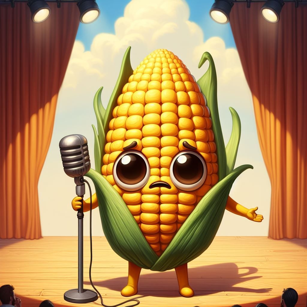 My Jokes Aren't Corny - AI Generated Artwork - NightCafe Creator