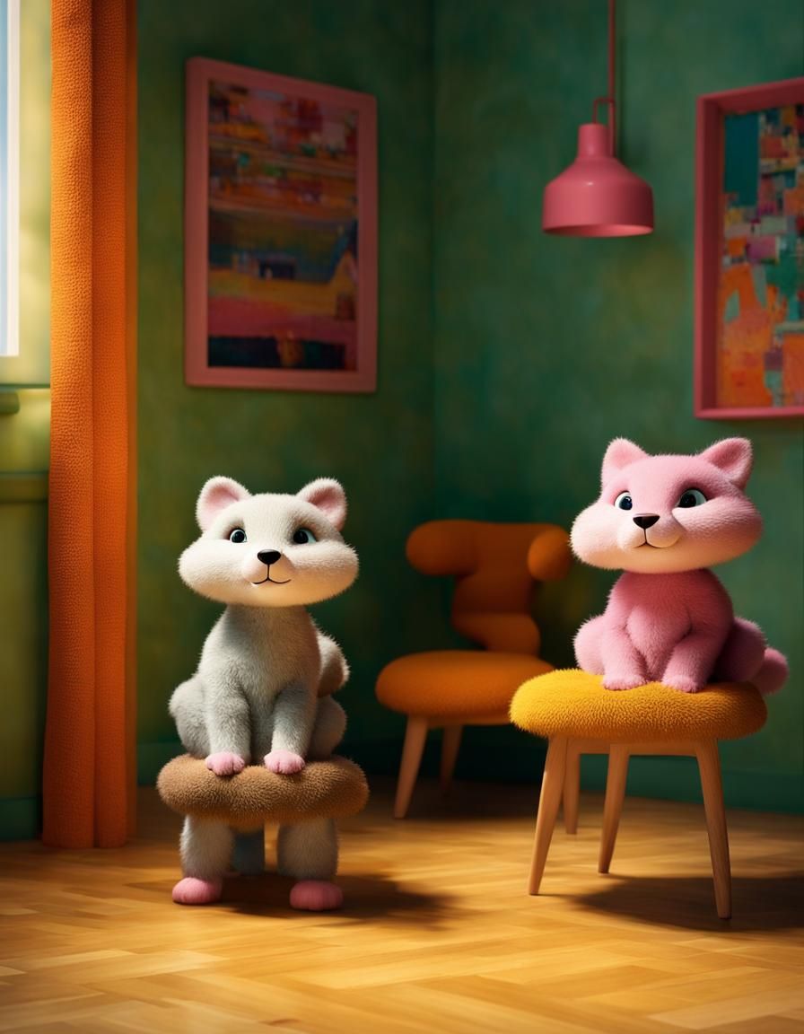 Pokey Guys & Girly-Gals - AI Generated Artwork - NightCafe Creator