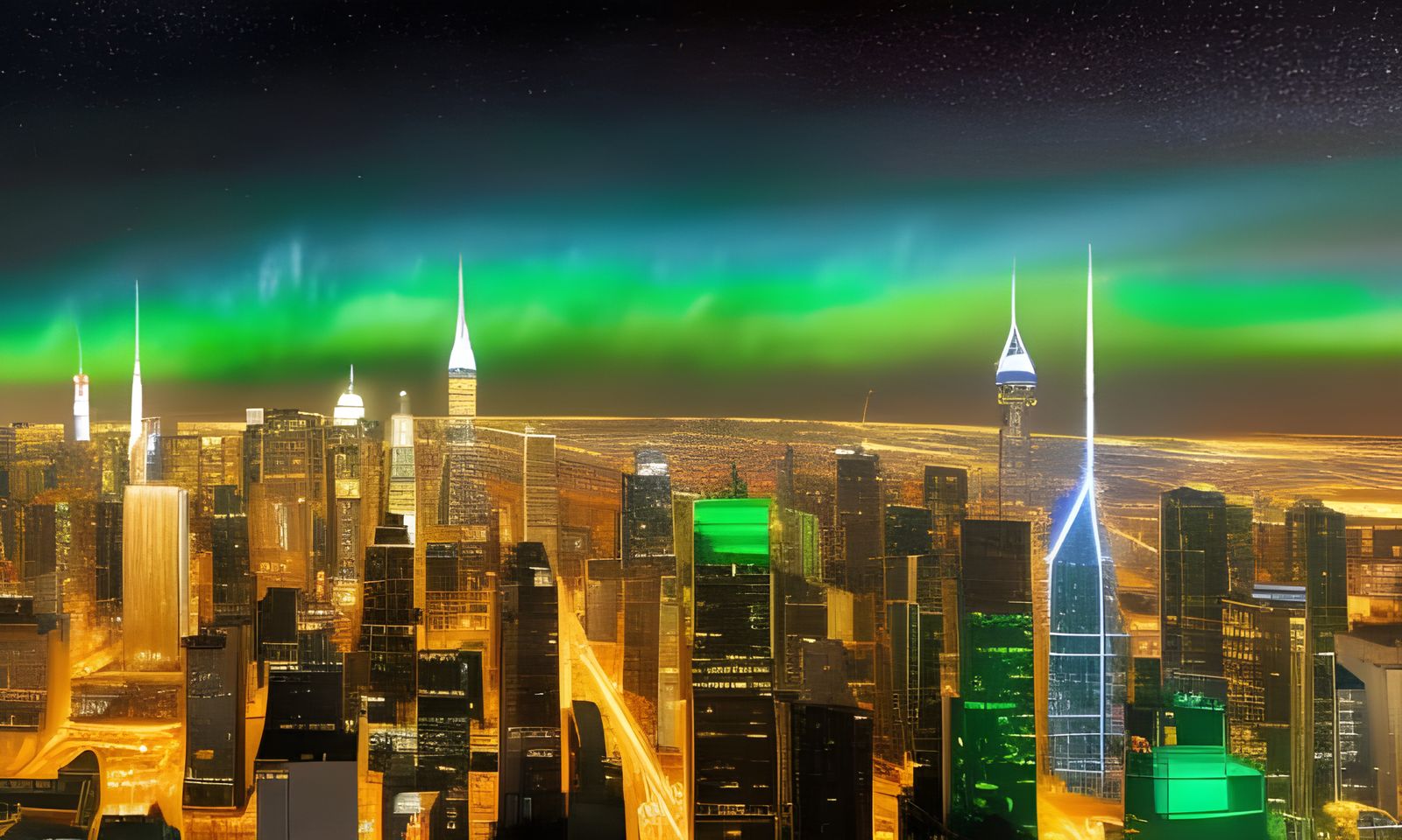 Good Night #14: Green Comet Dreams - AI Generated Artwork - NightCafe ...