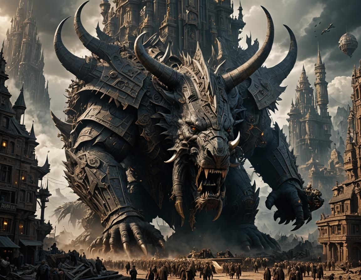 Behemoth - AI Generated Artwork - NightCafe Creator