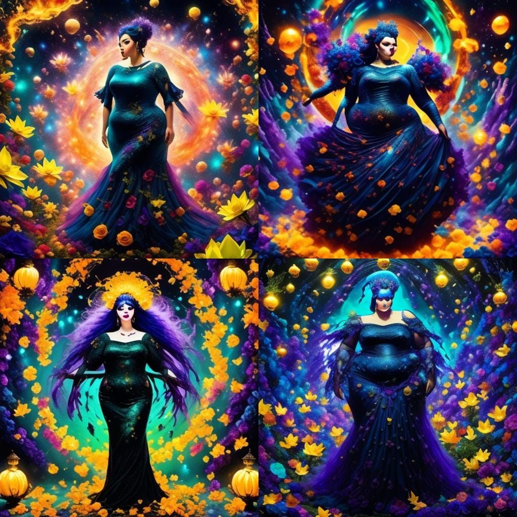 2 Loras + Magic Flowers QUAD - 2 Loras + Magic Flowers QUAD