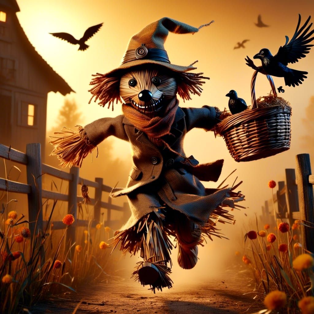 Steampunk Scarecrow - LoRA - NightCafe Creator