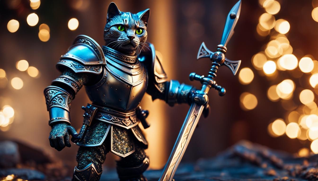 Knight cat - AI Generated Artwork - NightCafe Creator