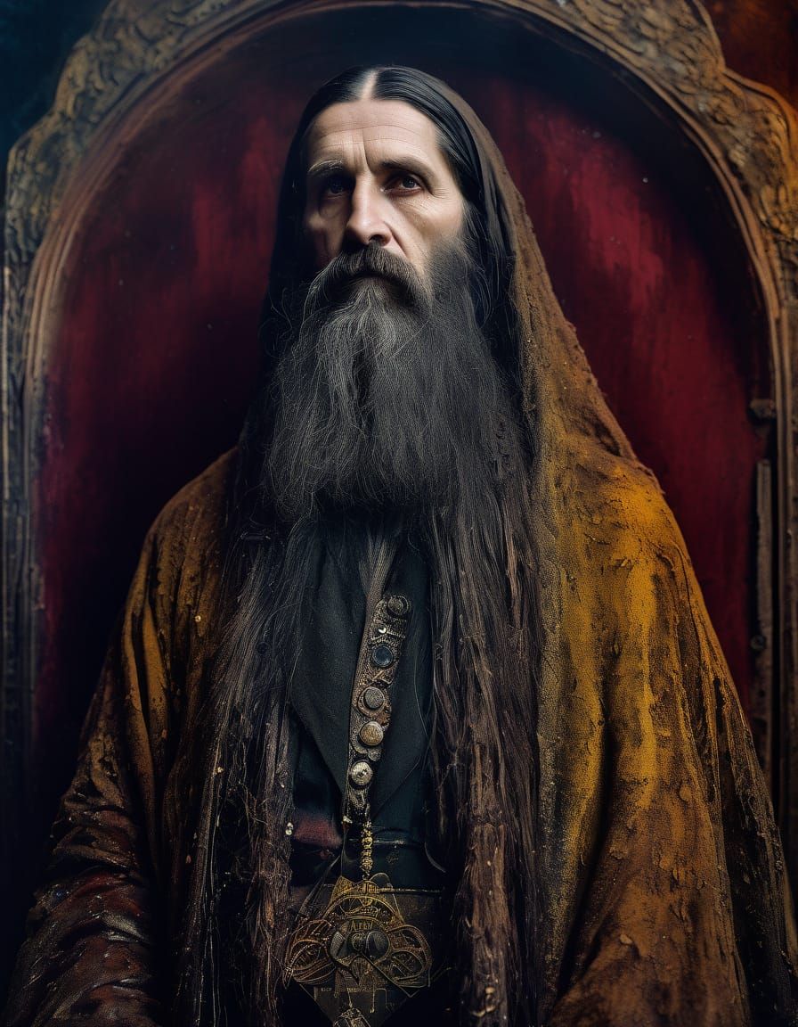 A portrait of Rasputin - AI Generated Artwork - NightCafe Creator