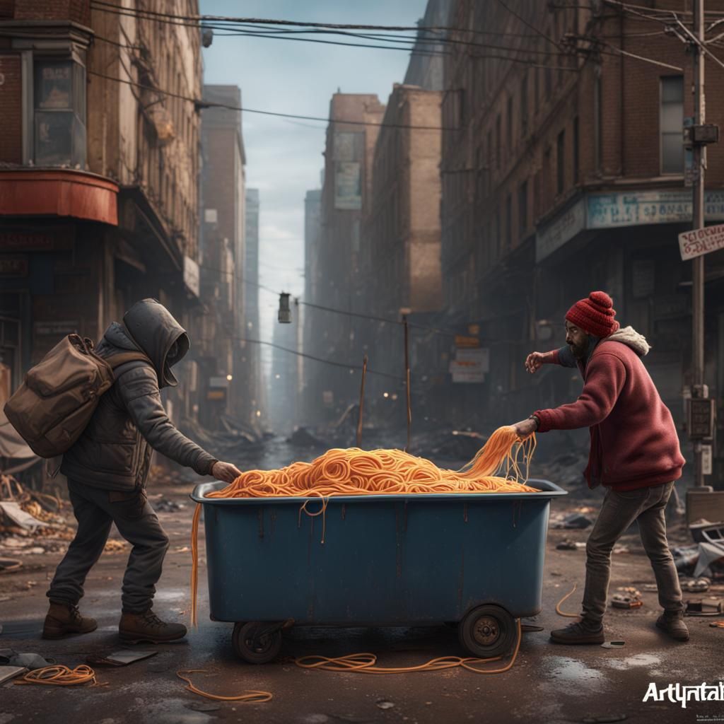 spaghetti - AI Generated Artwork - NightCafe Creator