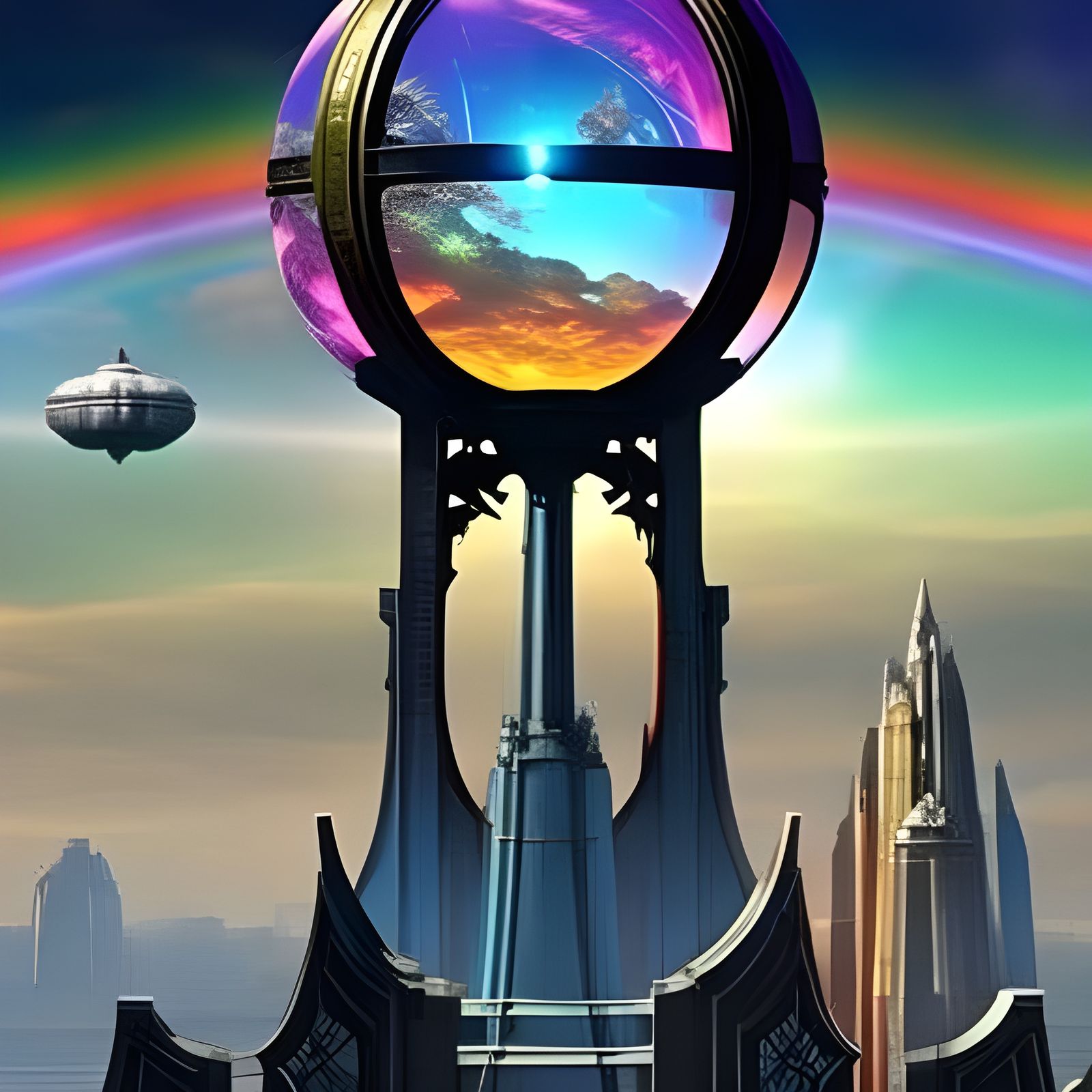 Controlling the Weather - AI Generated Artwork - NightCafe Creator