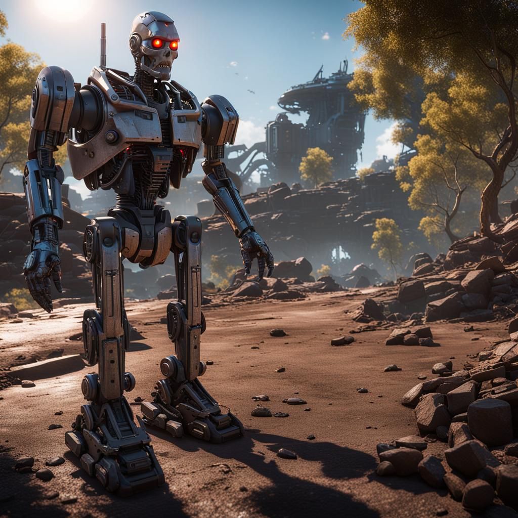 Terminator robot