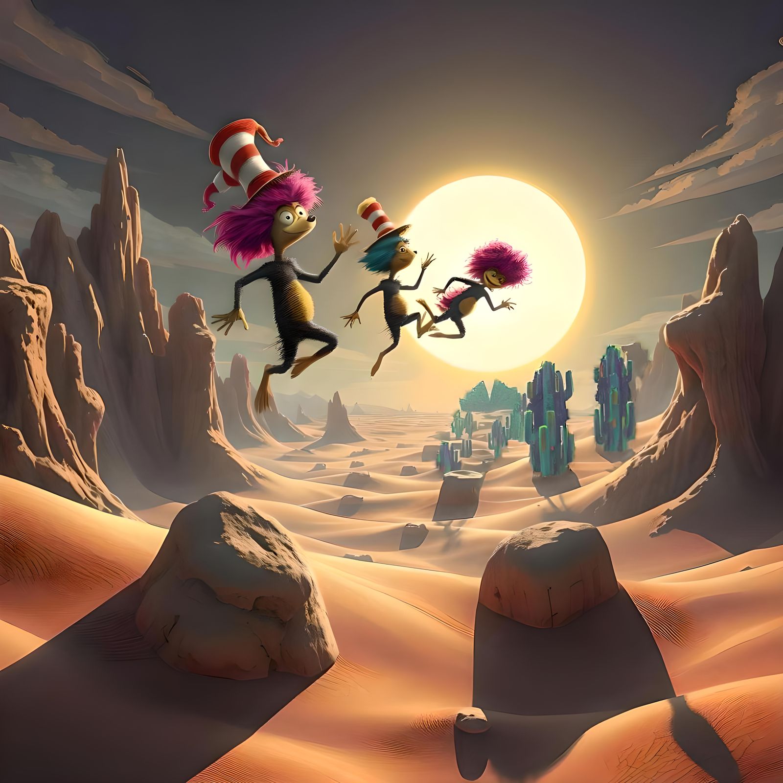 Hop on Hot- Daily challenge #705 - NightCafe Creator