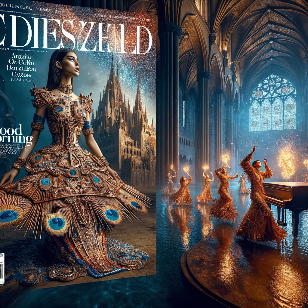 Launch of a new magazine - AI Generated Artwork - NightCafe Creator