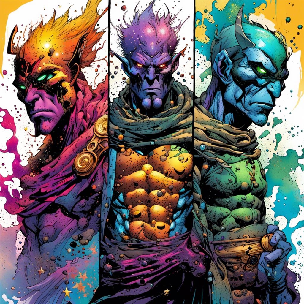 The Graug Mutants - AI Generated Artwork - NightCafe Creator